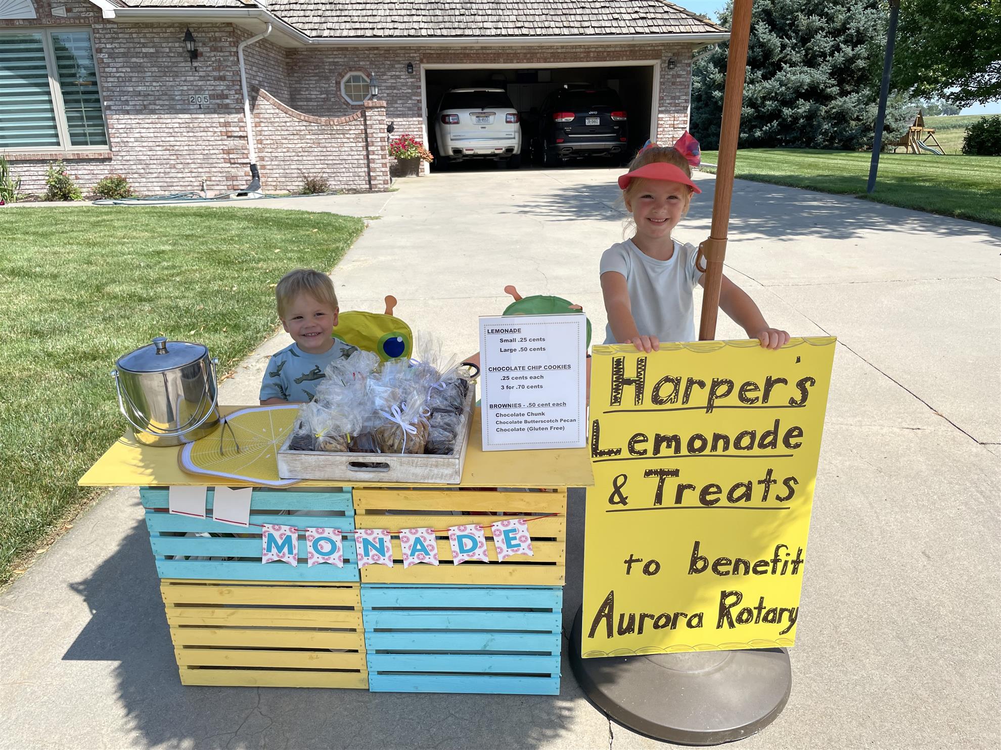 Lemonade Stand Raises Funds for Aurora Rotary | Rotary Club of Aurora