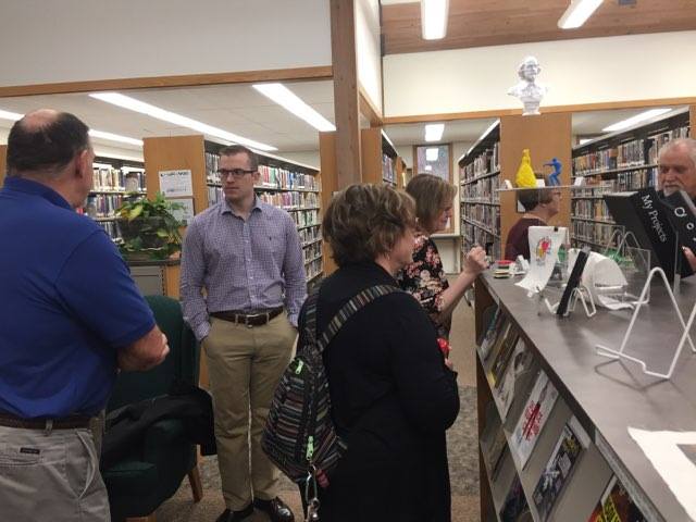 CLUB VISITS WAYNE PUBLIC LIBRARY | Rotary Club of Wayne