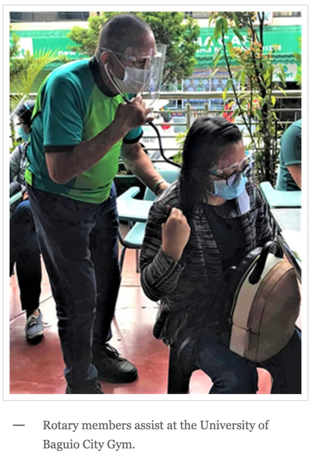 Philippines Rotary clubs ‘adopt’ vaccination site | Mequon-Thiensville ...