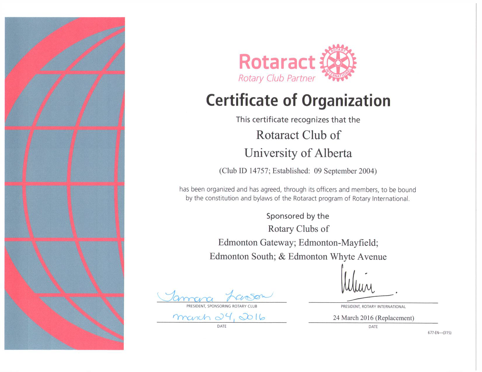 Announcing Our New Partnership with the Rotaract Club from the ...