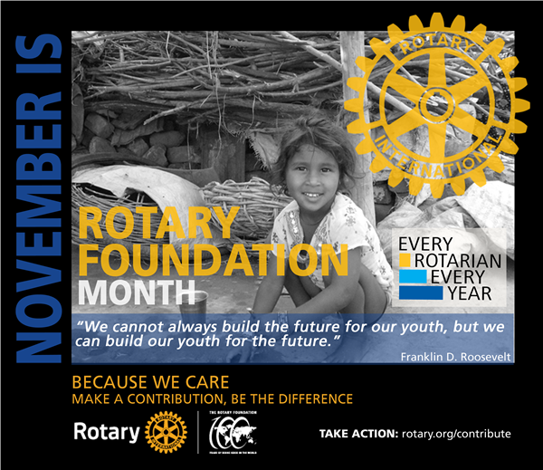 Rotary Foundation Month | Rotary Club of Essendon