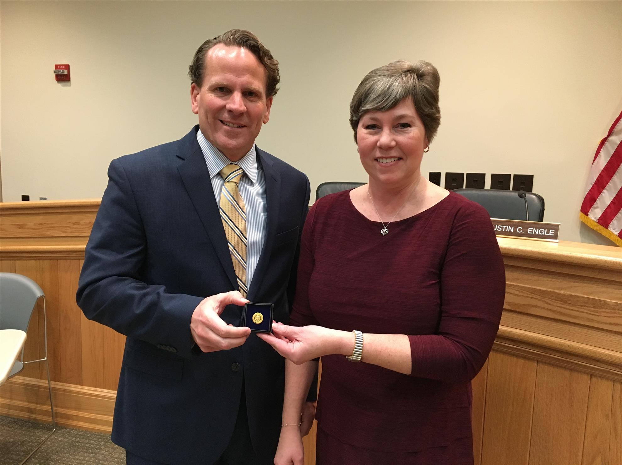 Two Paul Harris Fellowship Pins Awarded | Rotary Club of Hershey