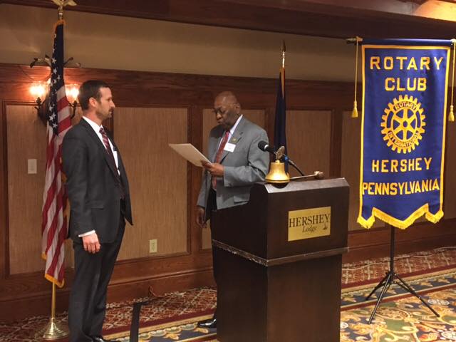 Steve Gelder is the Newest Member of Hershey Rotary | Rotary Club of ...