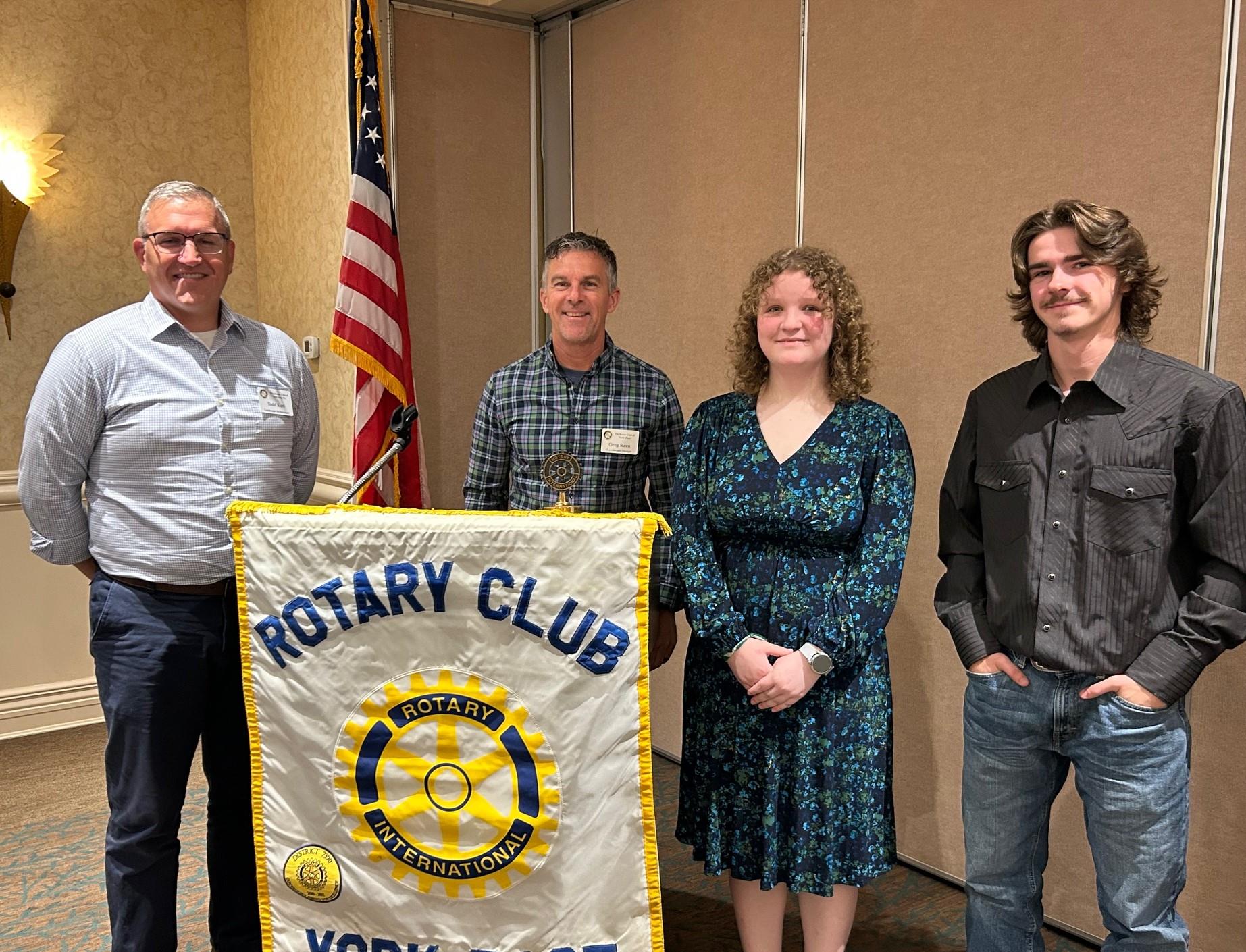 Students Nov 2024 York Tech | Rotary Club of York-East