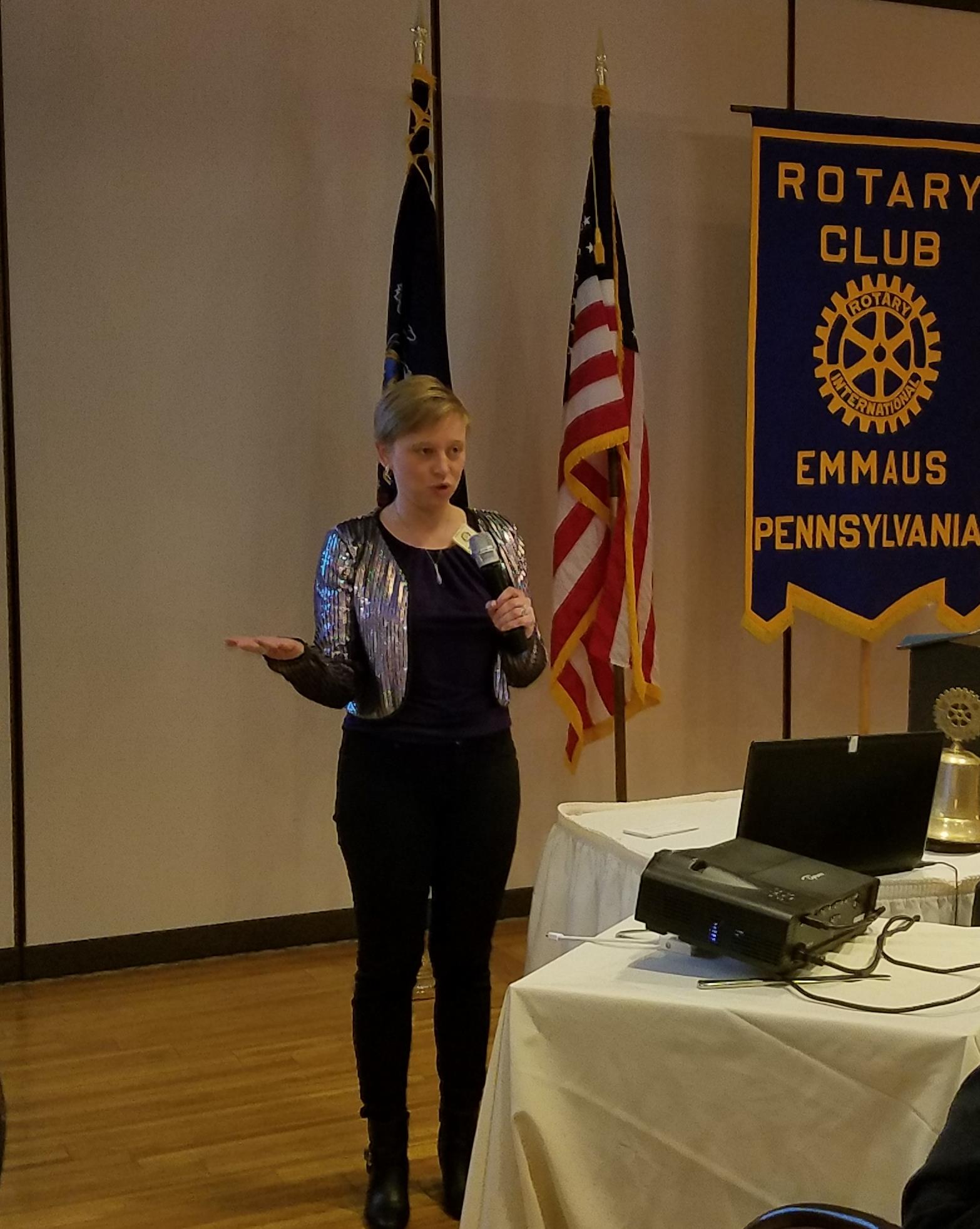 Classification Talk - Meghan Reed | Rotary Club of Emmaus