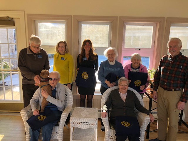 The Rotary Club of Dover and River visits with residents at Bellamy ...