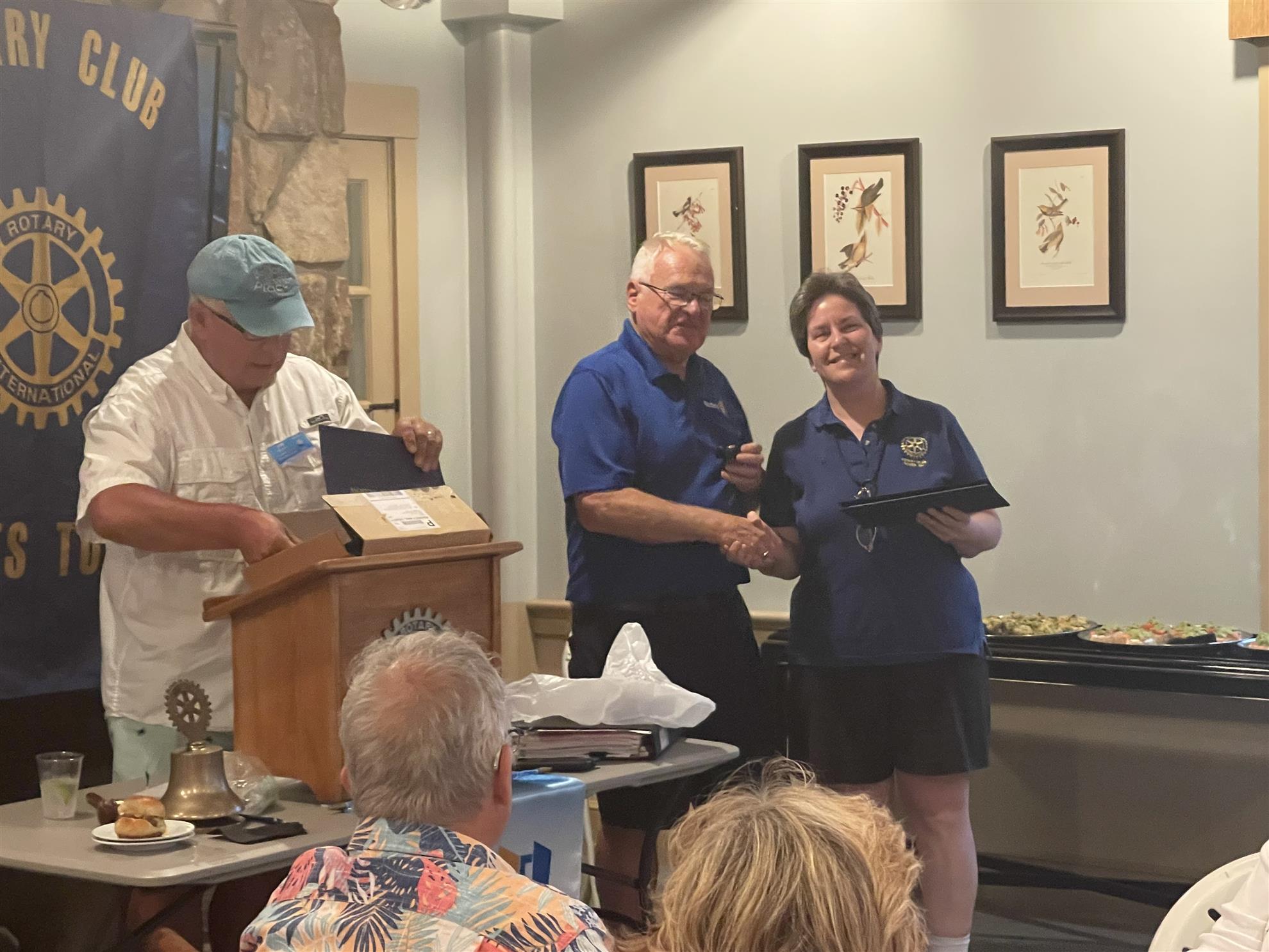 The Rotary Club of Dover presents Paul Harris Awards to our Rotarians ...