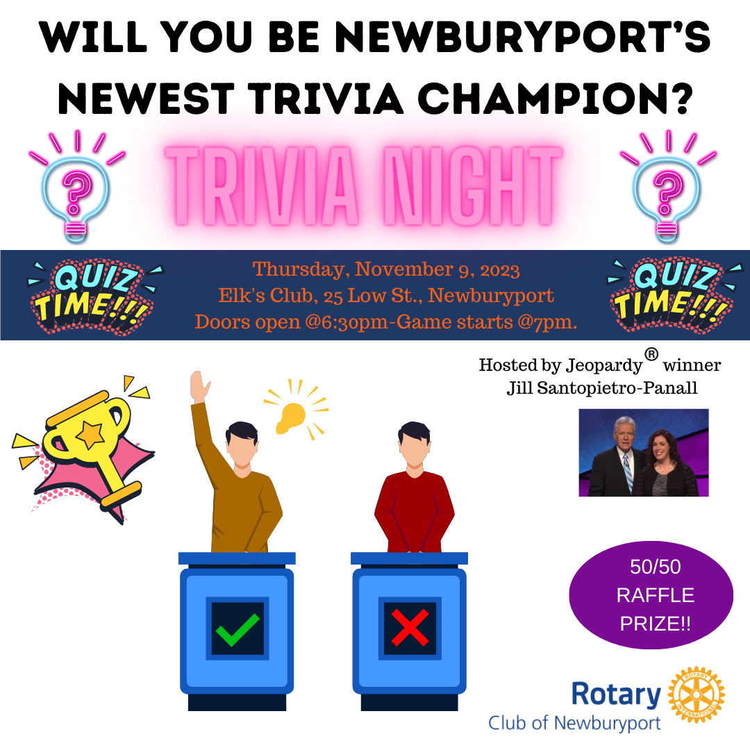 Newburyport Rotary Club's Trivia Night | Rotary Club of Newburyport