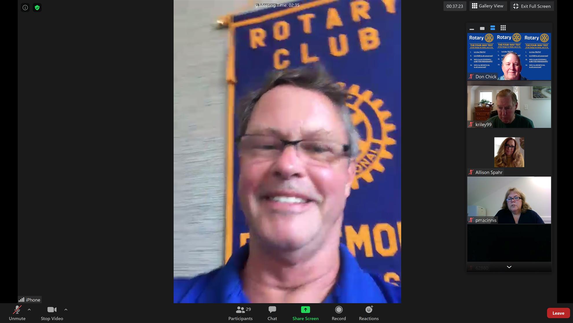 Rotary Log for July 9, 2020 | Rotary club of Portsmouth