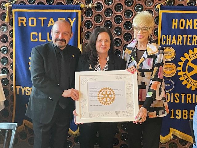 Ali Takes the Helm for 2025-26 | Rotary Club of Tysons Corner