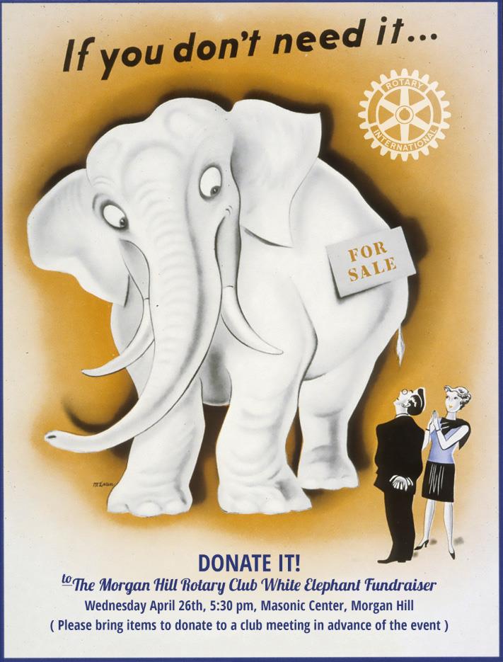 White Elephant? | Rotary Club of Morgan Hill