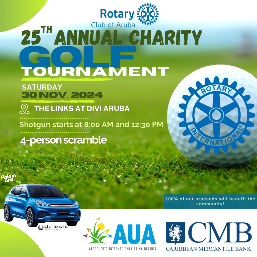 25th Annual Rotary Golf Tournament | Rotary Club of Aruba
