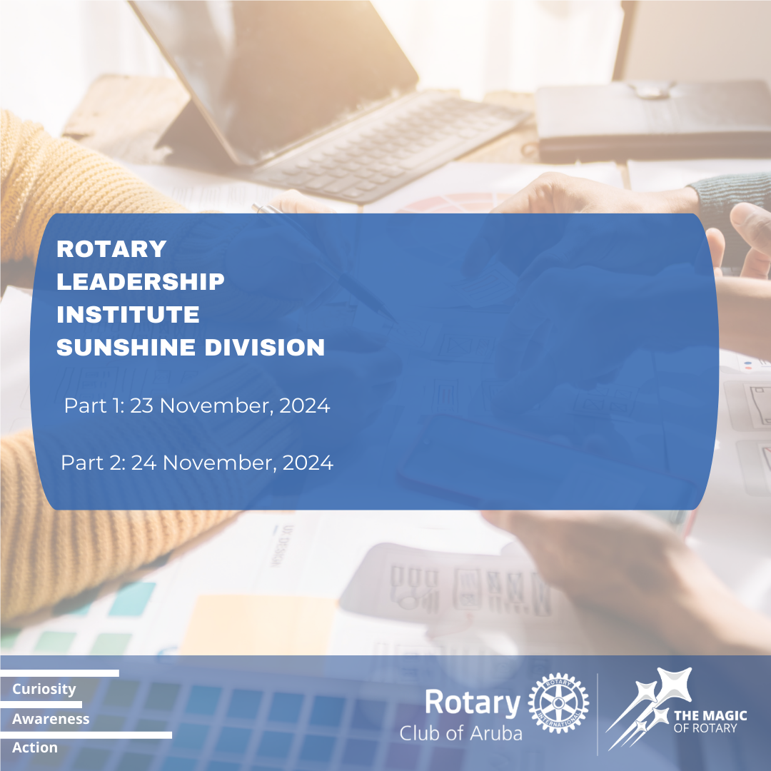 RLI Training November 2024 | Rotary Club of Aruba