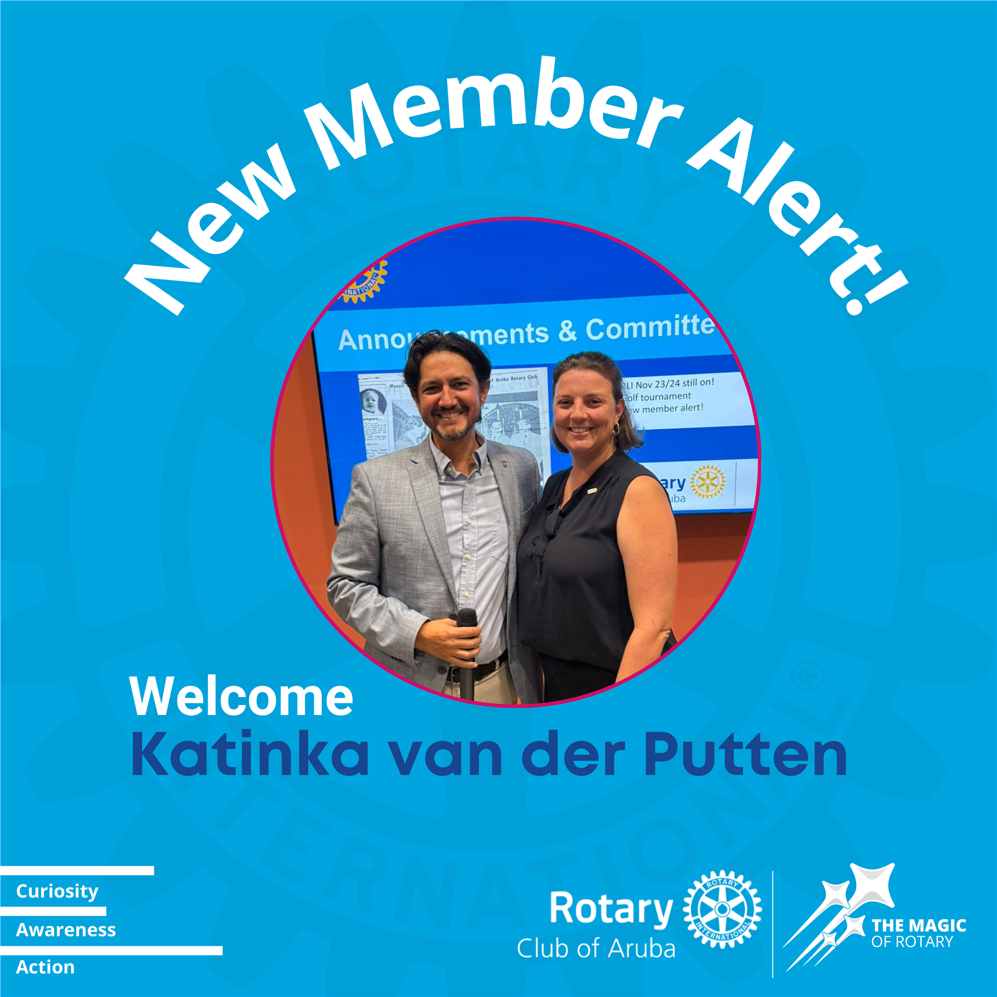New Member Katinka van der Putten | Rotary Club of Aruba