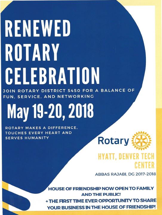 DG Abbas Rajabi Visits | Rotary Club of Smoky Hill (Aurora)