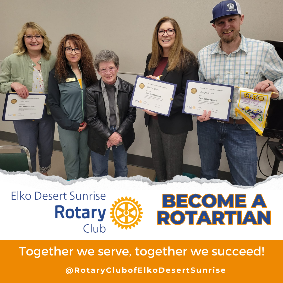 Home Page | Rotary Club of Elko Desert Sunrise