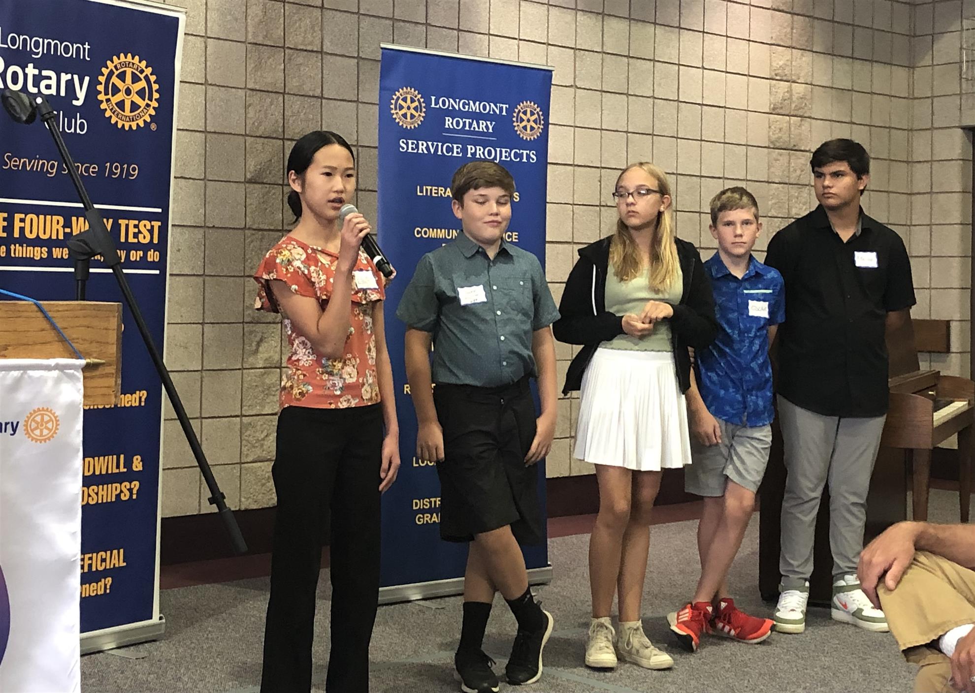 Young Rotary Youth Leadership Award | Rotary Club of Longmont
