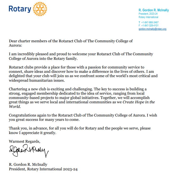 Home Page | Rotary Club of Aurora