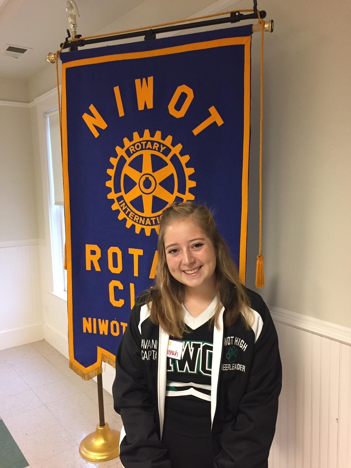 September Student of the Month | Rotary Club of Niwot