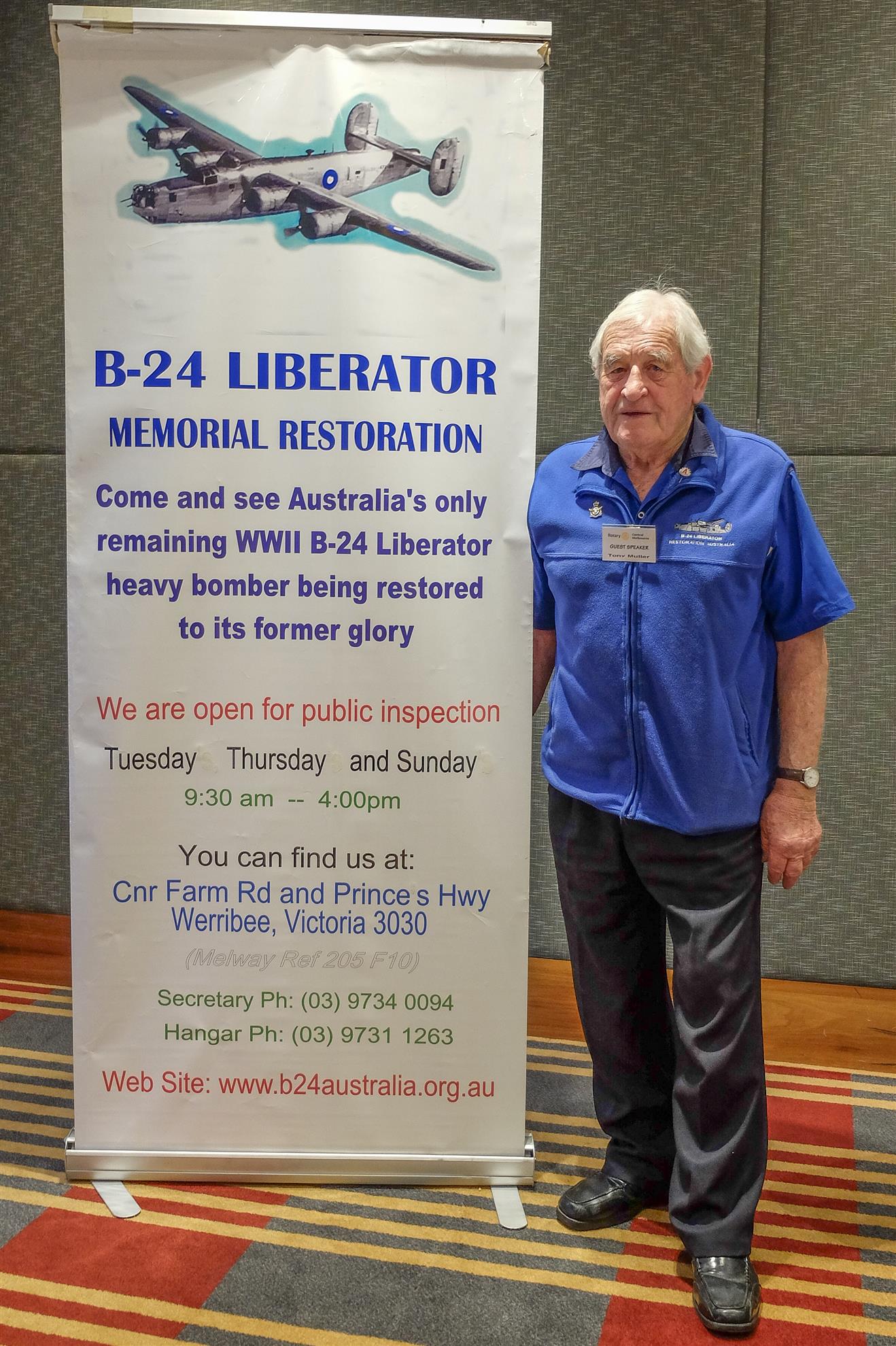 GUEST SPEAKER LAST TUESDAY | Rotary Club of Central Melbourne