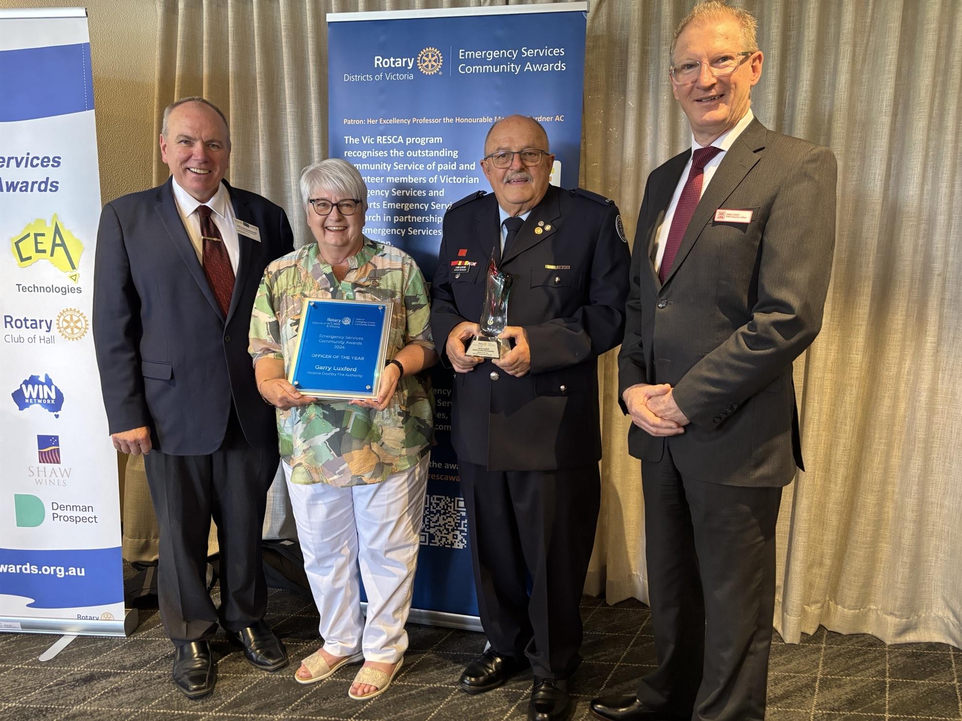 VIC RESCA SWEEPS AUS RESCA AWARDS | Rotary Club of Central Melbourne