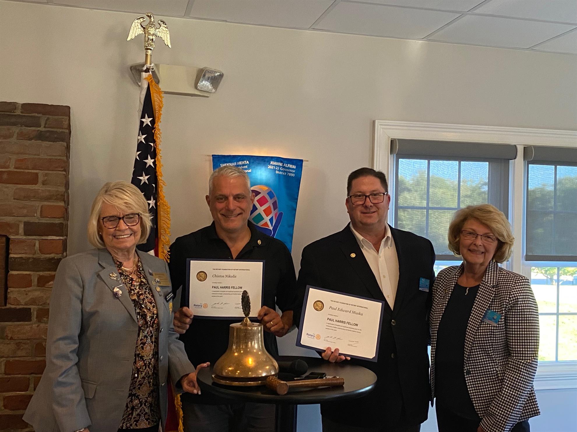 2022 Paul Harris Award | Rotary Club of Suffield
