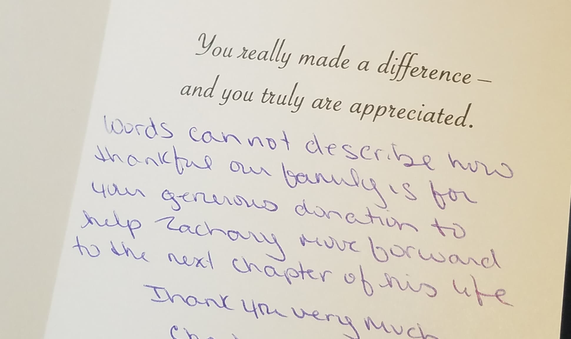 Thank You Notes | Rotary Club of Westbrook-Gorham