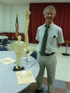 Our newest member Ted Rogers explains chiropracty and acupuncture ...