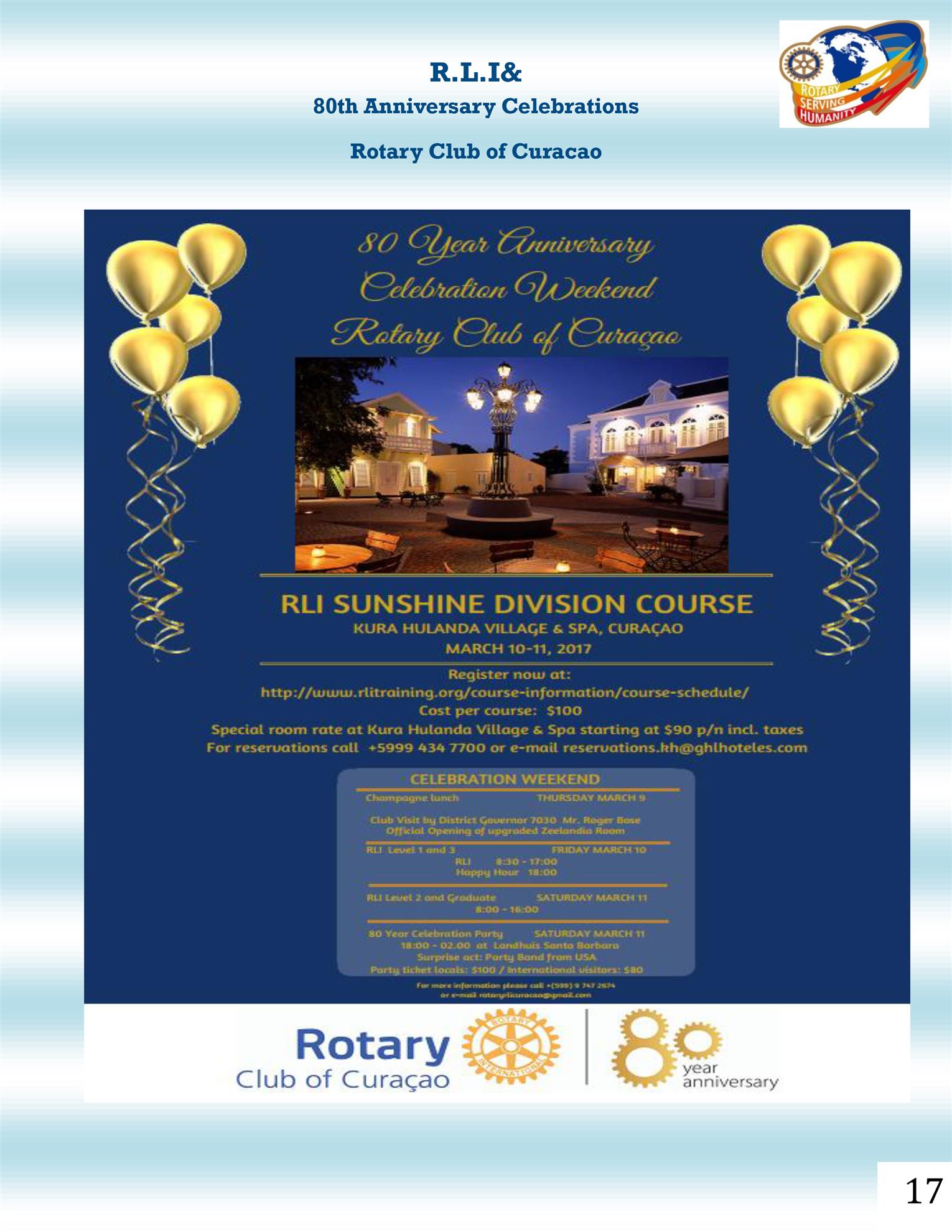 District 7030 Newsletter- january 2017 | Rotary Club of Paramaribo ...