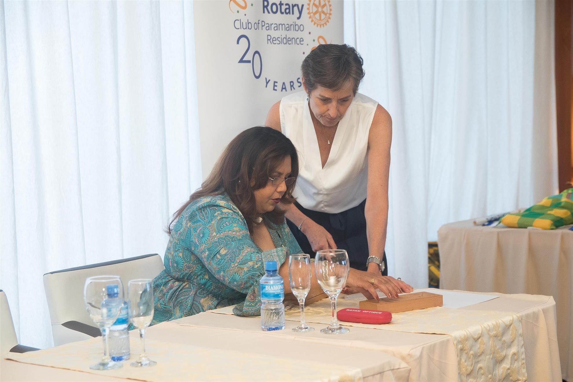 Handing over 2023-2024 | Rotary Club of Paramaribo Residence
