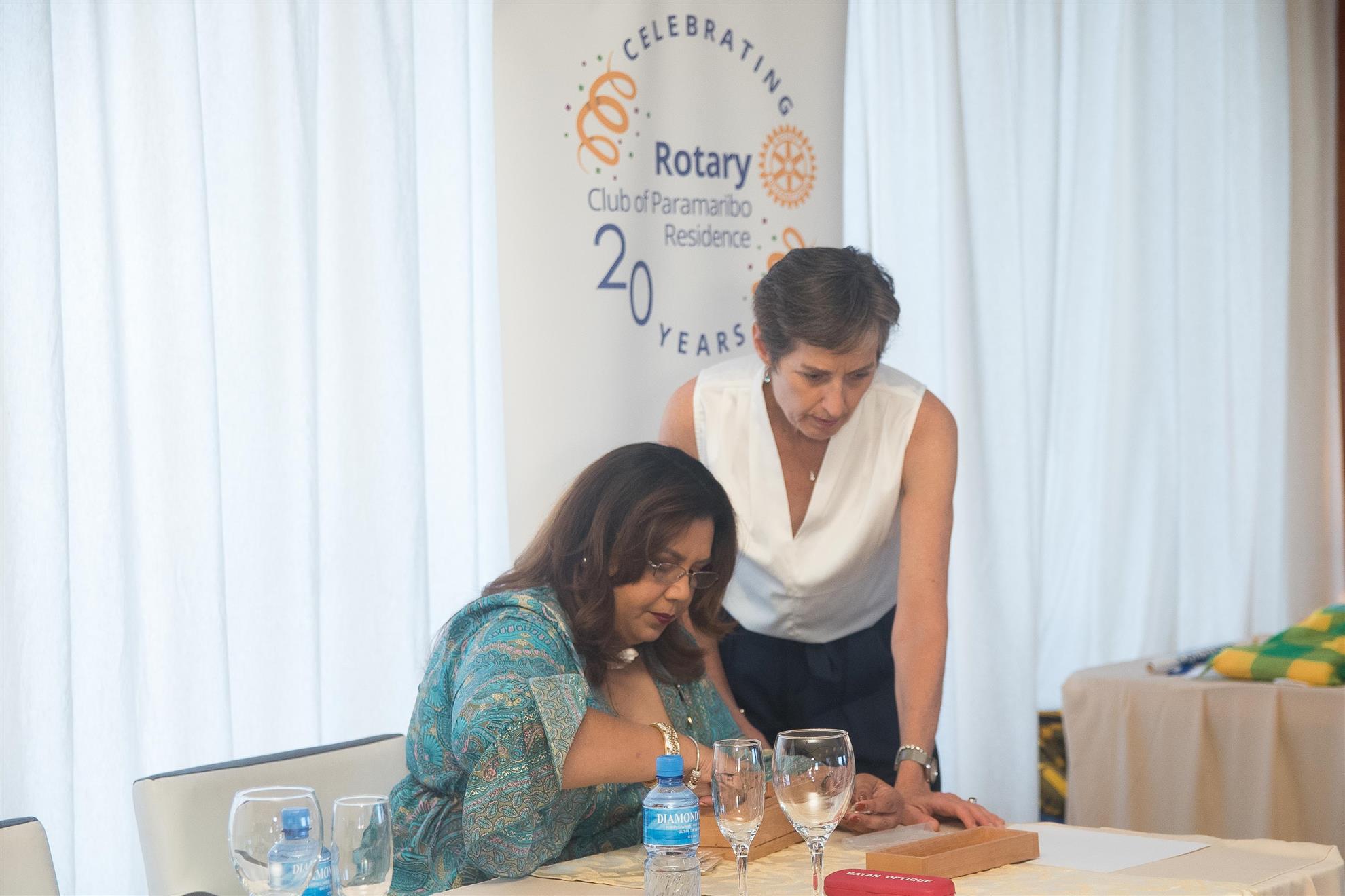 Handing over 2023-2024 | Rotary Club of Paramaribo Residence