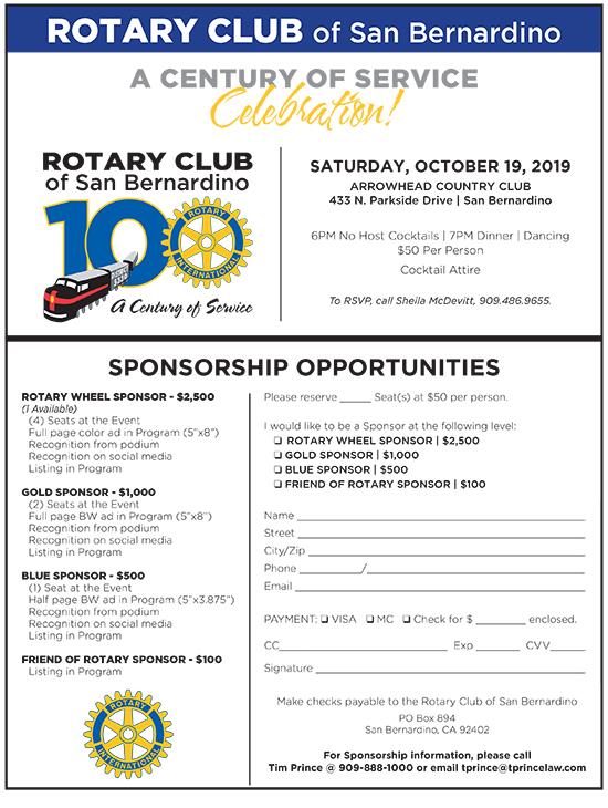 Rotary Club of San Bernardino - Orange Peal - October 8, 2019 (Oct 08 ...