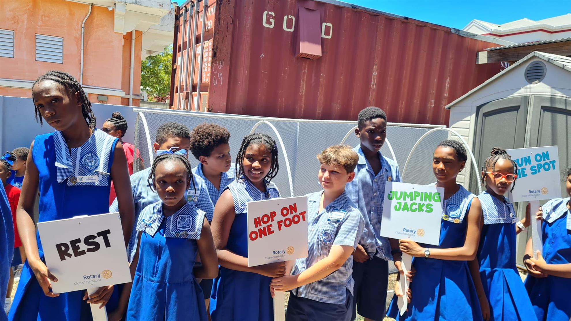 Launch of Childhood Obesity, Peace and Environmental Projects | Rotary ...