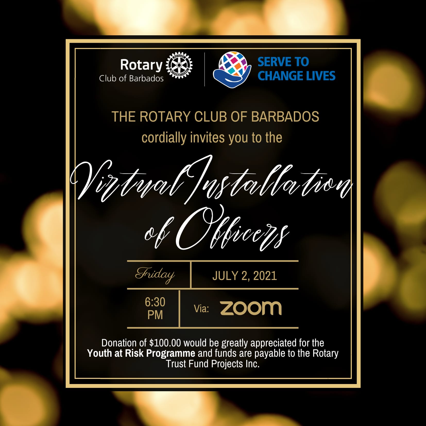 60th Installation of Officers to be held Virtually | Rotary Club of ...