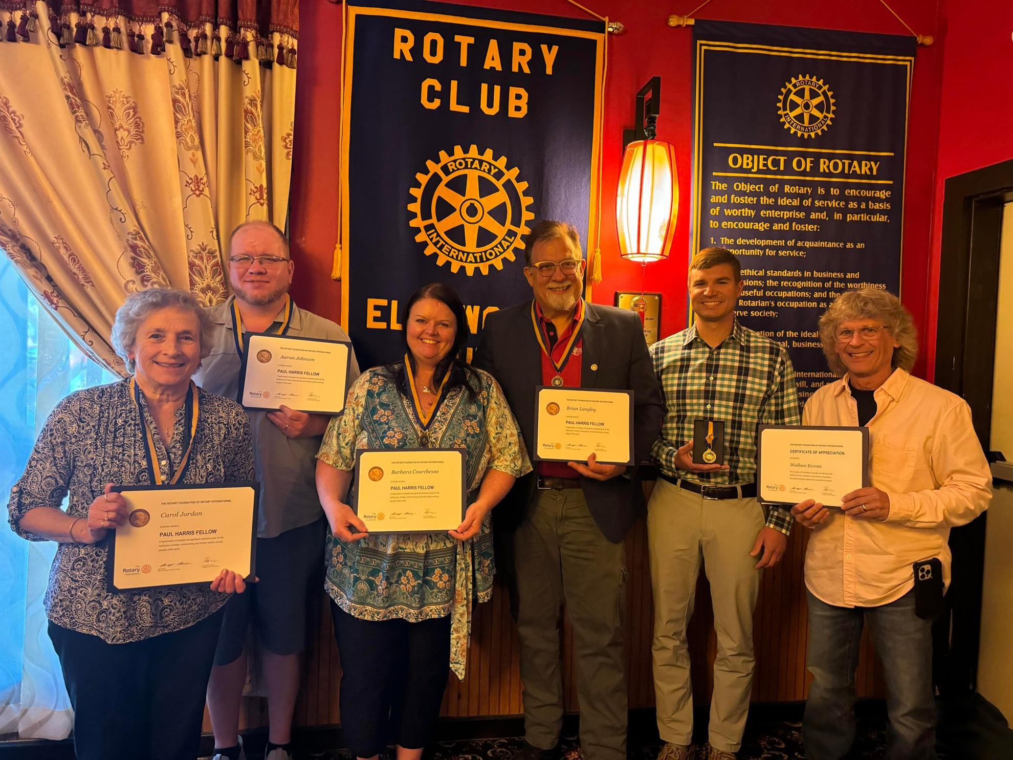 2024 Paul Harris Fellow Recognition Ceremony | Rotary Club of Ellsworth
