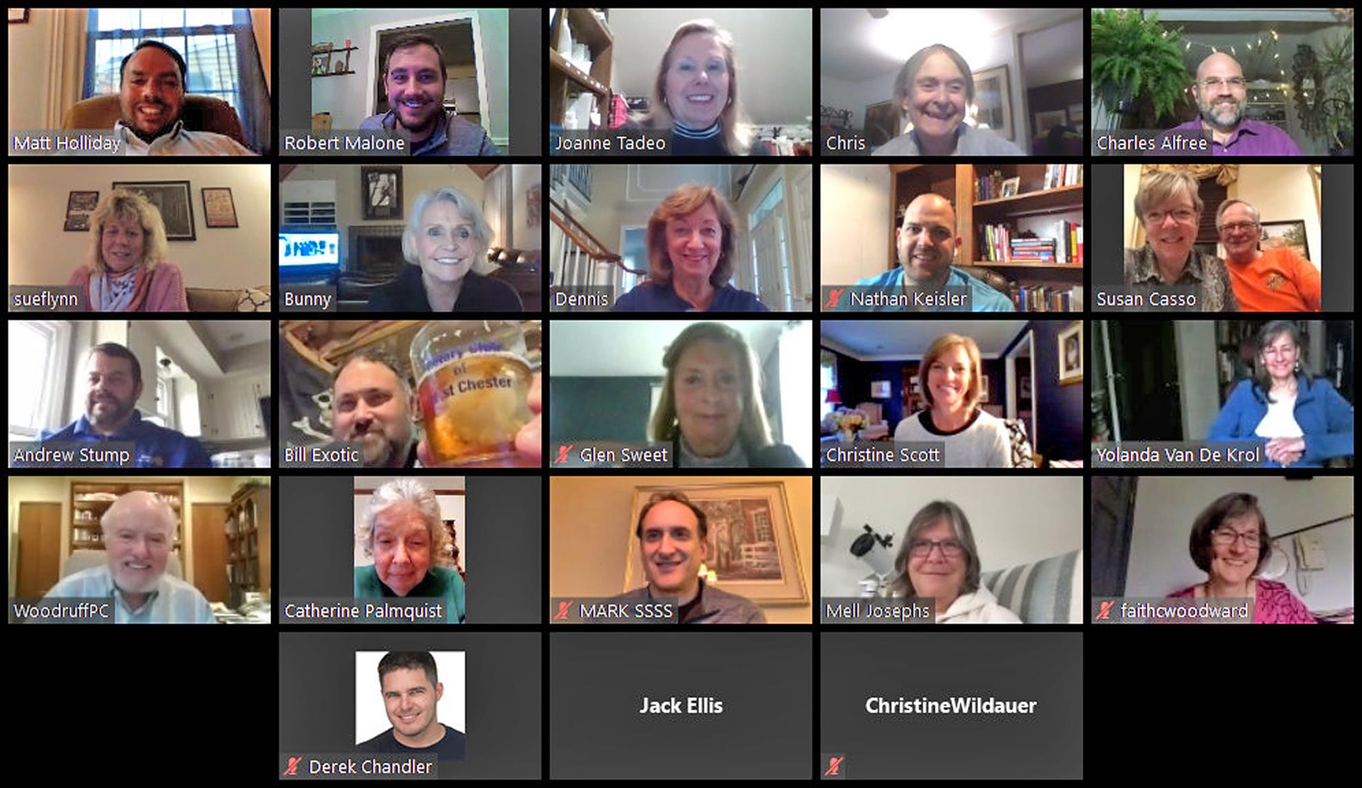 Rotarians 'Zoom' Together | Rotary Club of West Chester