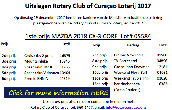 Home Page | Rotary Club of Curacao