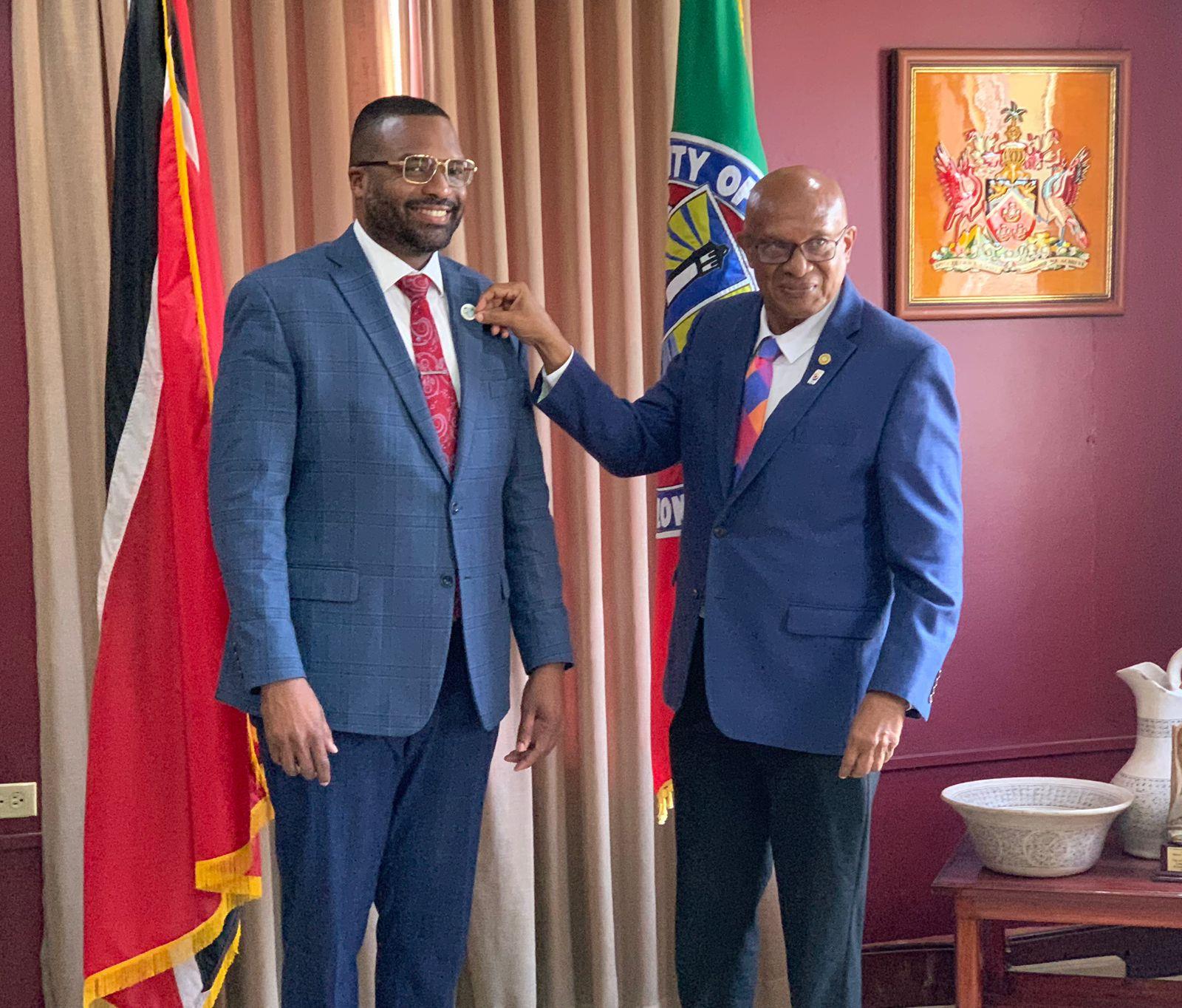 District Governor Brian's Memorable Visit to T&T | Rotary Club of ...