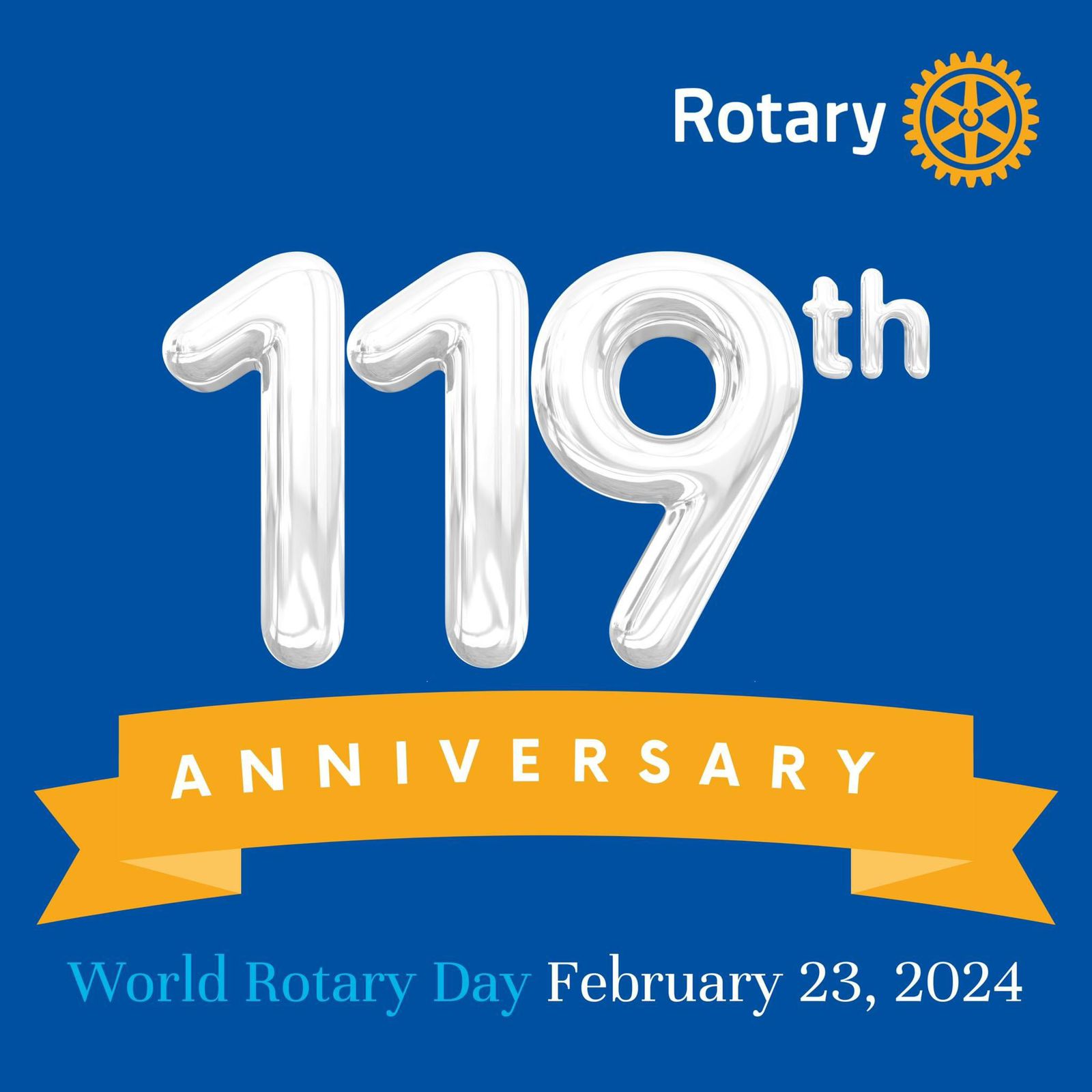 Rotary International celebrates 119 years of service | Rotary Club of ...