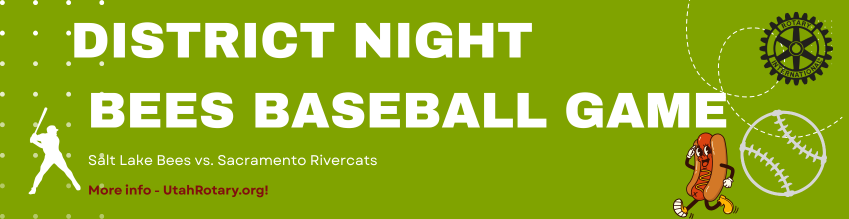 Utah Rotary - Night at the Salt Lake Bees Game | Rotary Club of Salt ...