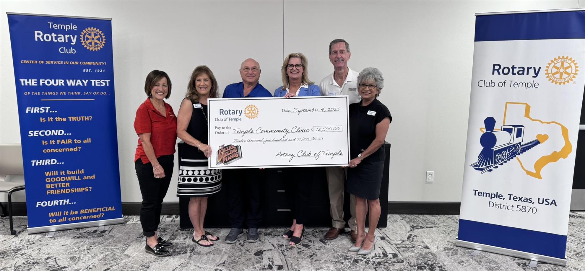 A Special Day at Temple Community Clinic: Rotary Gives Back | Rotary ...