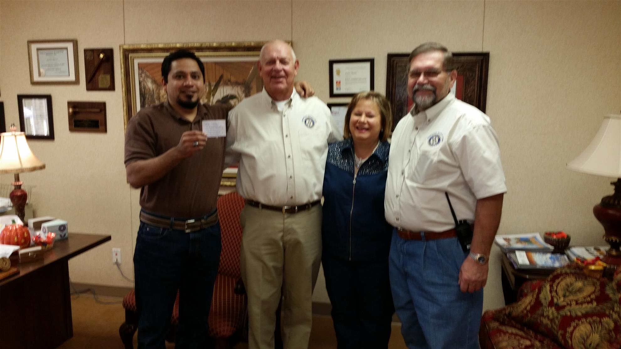 Gun Raffle Winner Announced! | Rotary Club of Corsicana