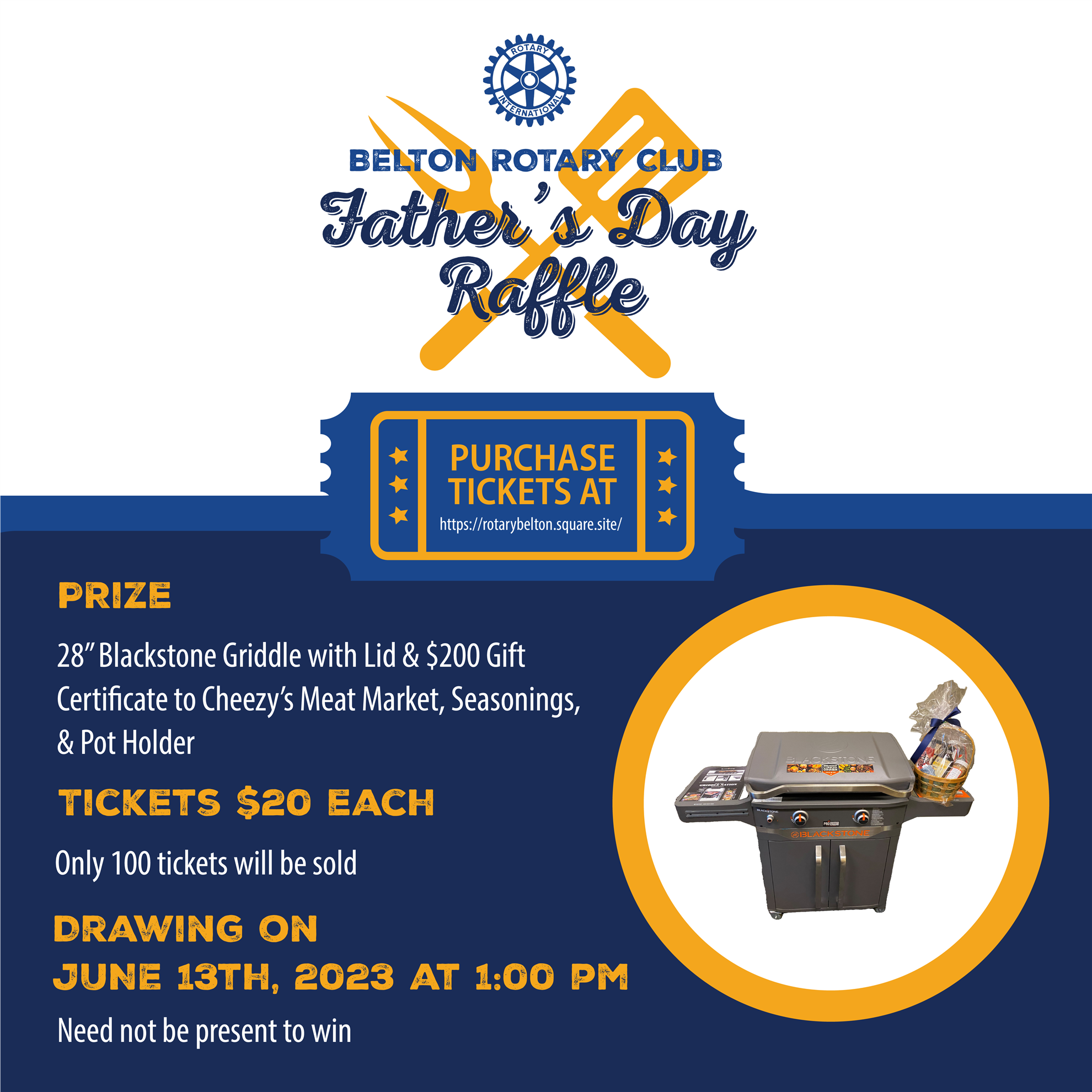 Father's Day Raffle | Rotary Club of Belton