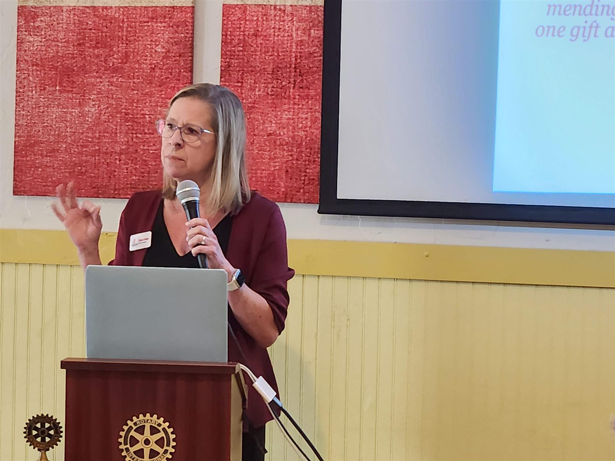 Sharon Dobbs, Mission Committee Chair and Board Member of HeartGift ...