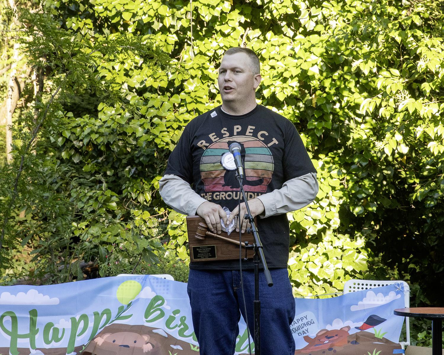 Sean Jackson Demotion - 2024 | Rotary Club of Grass Valley