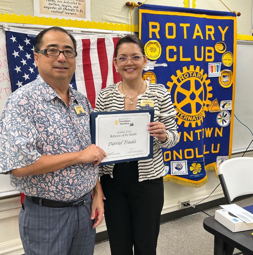 Rotarian of the Month | Rotary Club of Downtown Honolulu