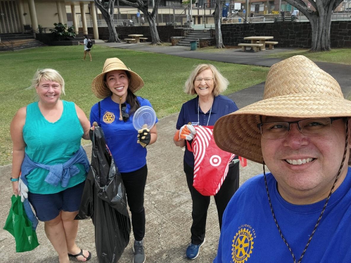 Rotarians at Work Day | Rotary Club of East Honolulu