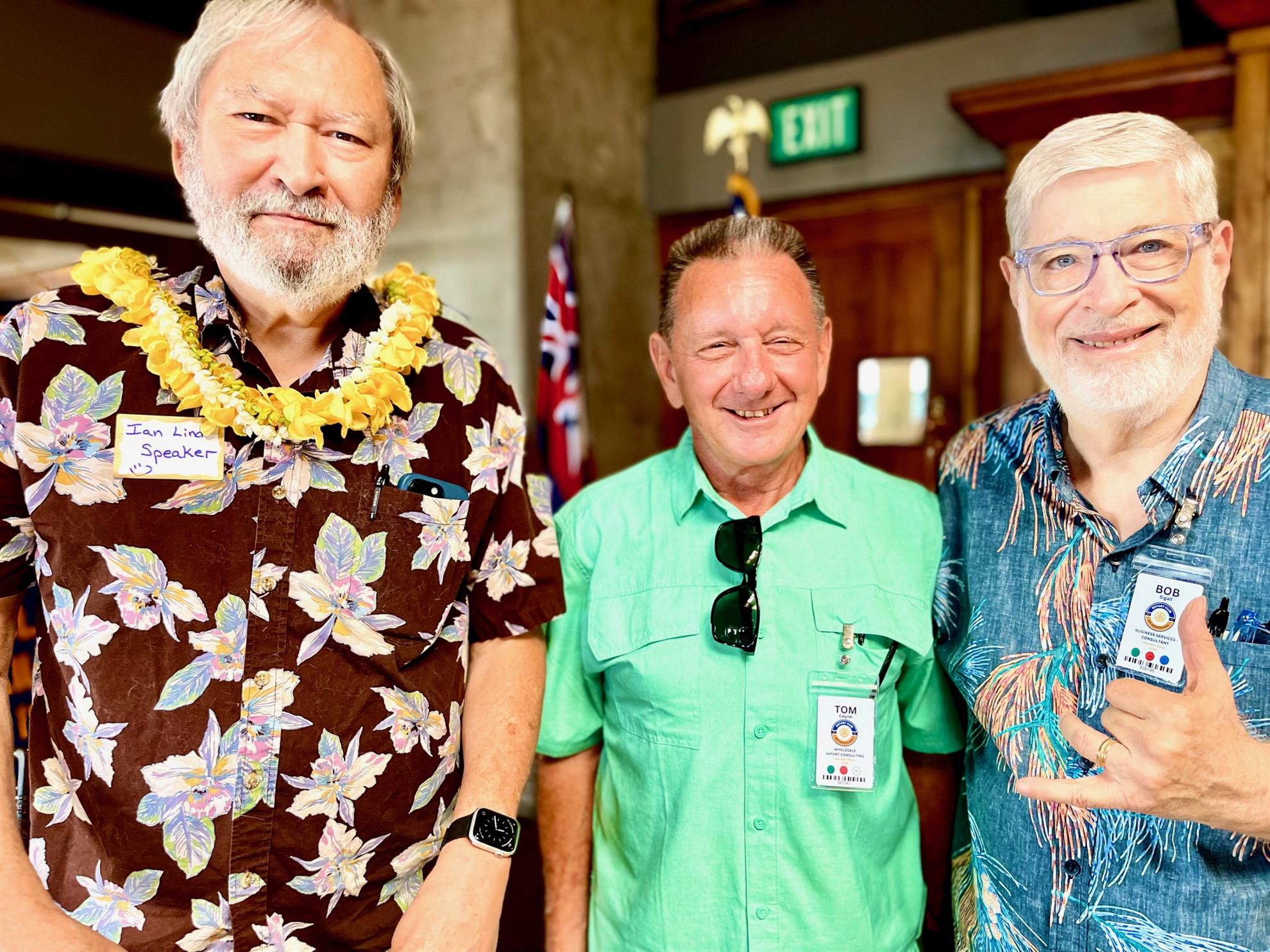 2024.07.23 Lunch Mtg - Ian Lind | Rotary Club of Honolulu, Oahu