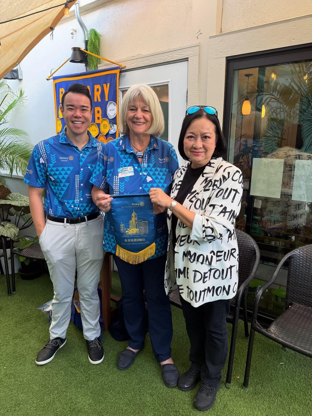DG Nancy Cabral visits Kahala Sunrise | Rotary Club of Kahala Sunrise ...