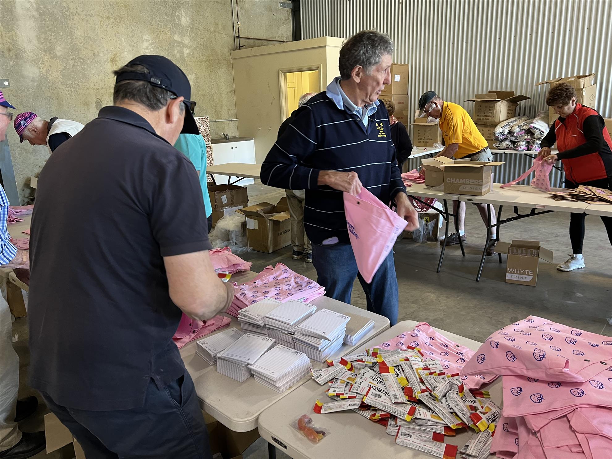 The Satchel Packing Crew | Rotary Club of Wollundry